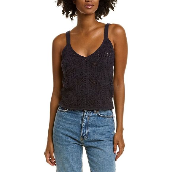 Vince | Tops | Vince Lace Stitch Tank | Poshmark